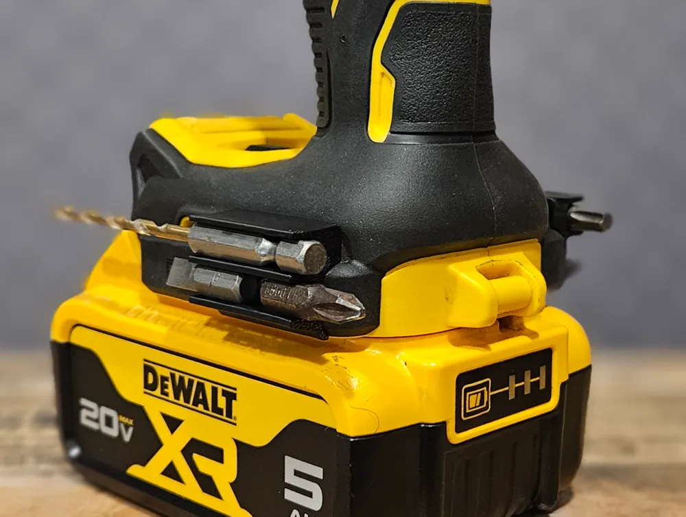 Dewalt drill (DCD800/DCD805) bit holders by bovineblitz - MakerWorld