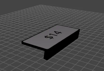 Custom Standing Price Sign by G&B Printing MakerWorld: Download Free 3D ...