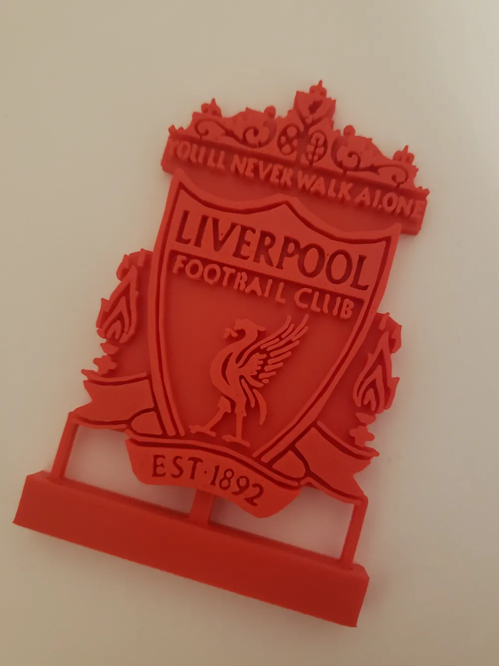 Simple Liverpool Desktop Badge by CoinChapman - MakerWorld