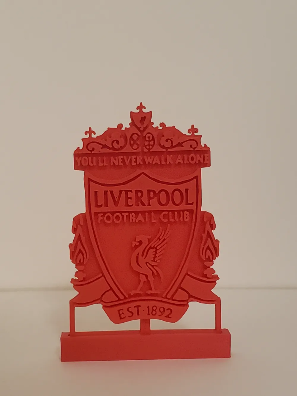 Simple Liverpool Desktop Badge by CoinChapman - MakerWorld