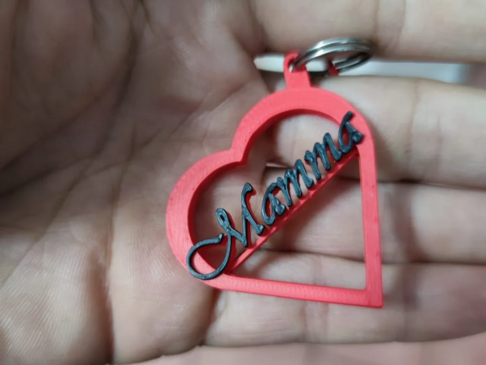 MOM KEYCHAIN - Free 3D Print Model - MakerWorld