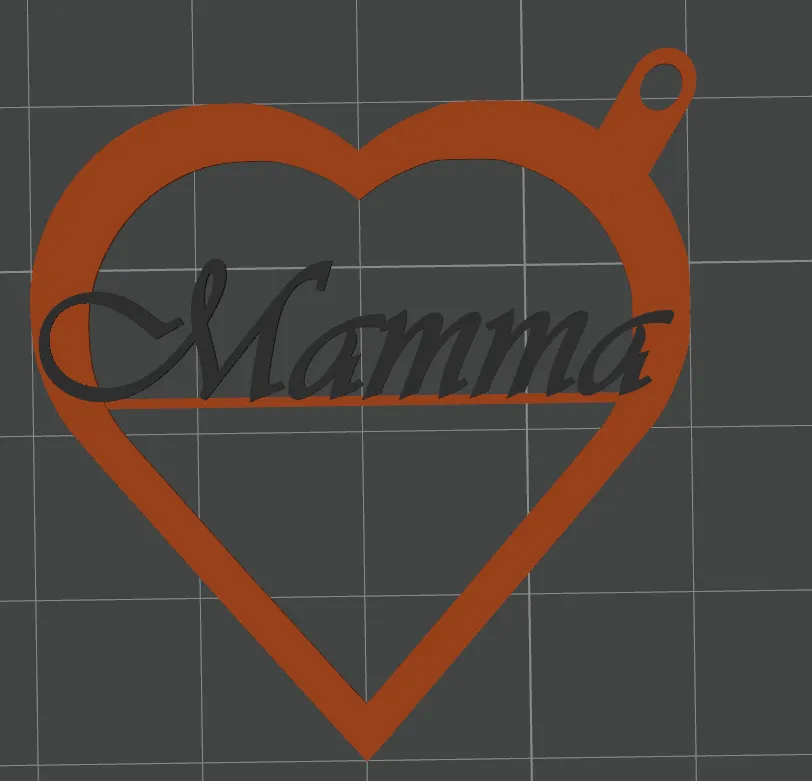 MOM KEYCHAIN - Free 3D Print Model - MakerWorld
