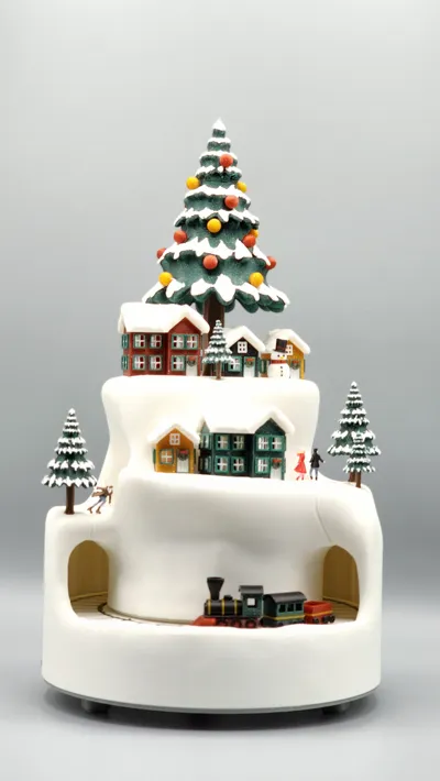 Animated Winter Wonderland by chiz_m MakerWorld: Download Free 3D Models