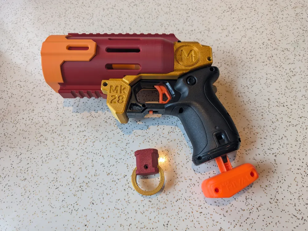 Nerf Rival Knockout Ring Pull Mod - Free 3D Print Model - MakerWorld
