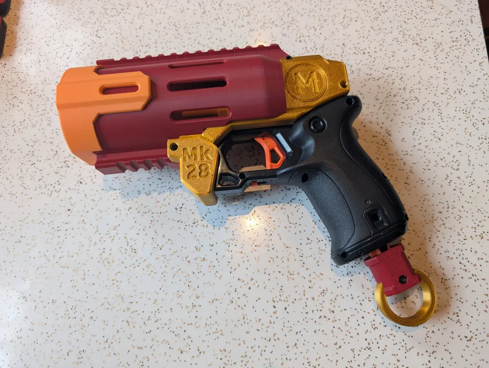 Nerf Rival Knockout Ring Pull Mod - Free 3D Print Model - MakerWorld