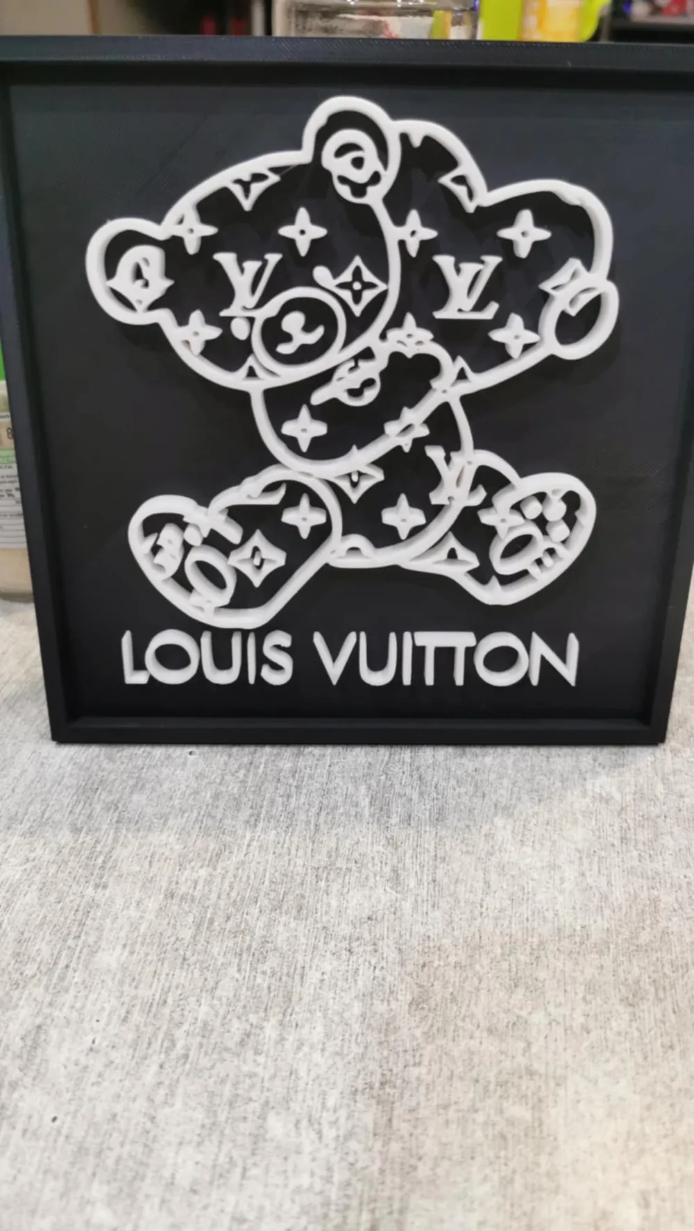 Louis Vuitton Teddy Bear - Free 3D Print Model - MakerWorld