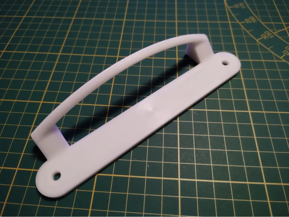 Low Profile Door Handle - Free 3D Print Model - MakerWorld