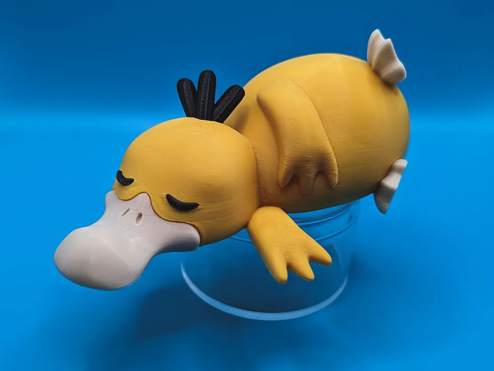 Pokemon - Sleeping Psyduck by monkeyzav - MakerWorld