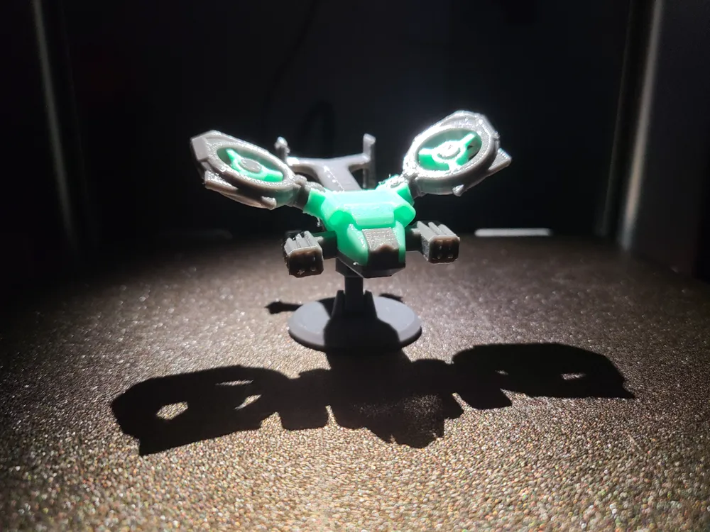 Avatar mecha twin-rotor armed attack helicopter by a.m - MakerWorld