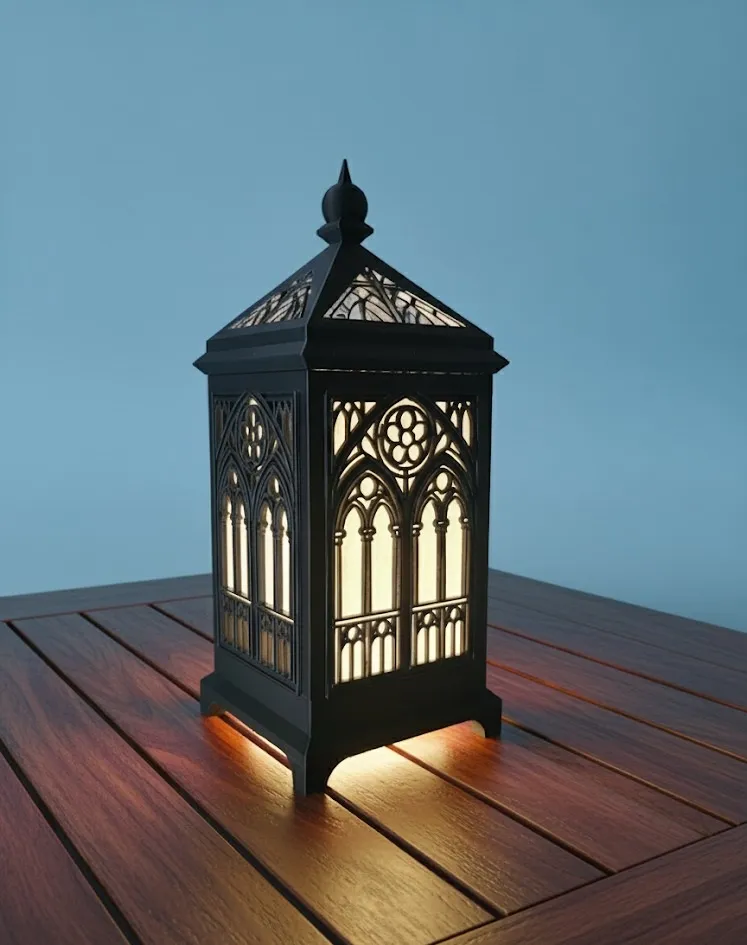 Cathedral lantern by Elyxire MakerWorld: Download Free 3D Models