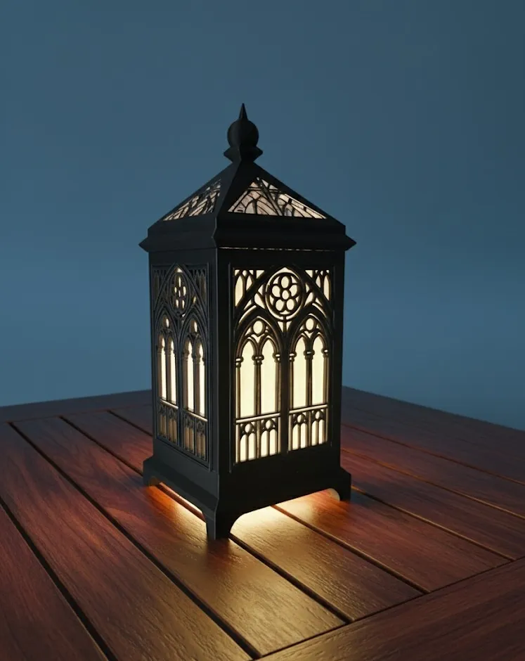 Cathedral lantern by Elyxire MakerWorld: Download Free 3D Models