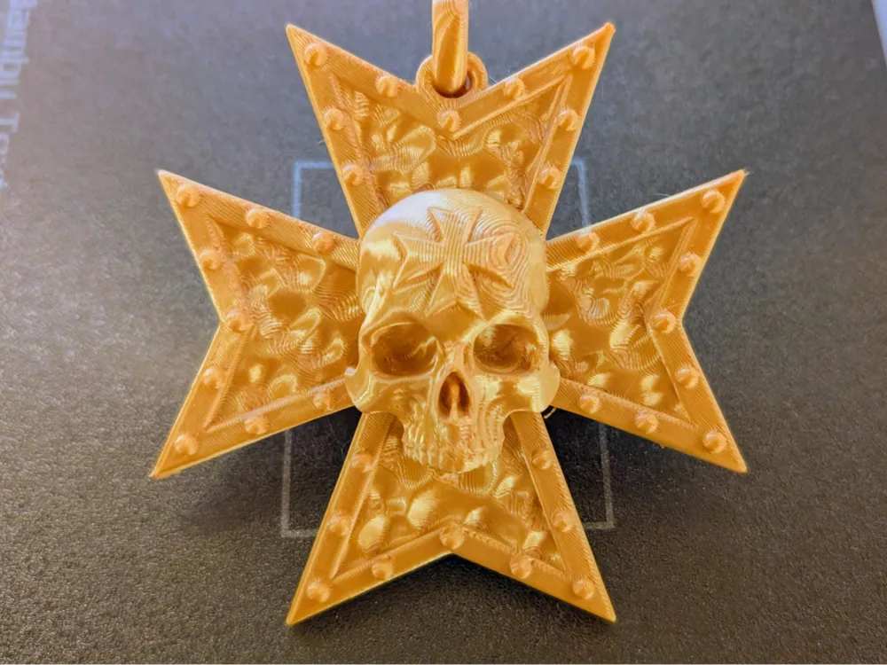 Black Templar Cross / Relic - Free 3D Print Model - MakerWorld