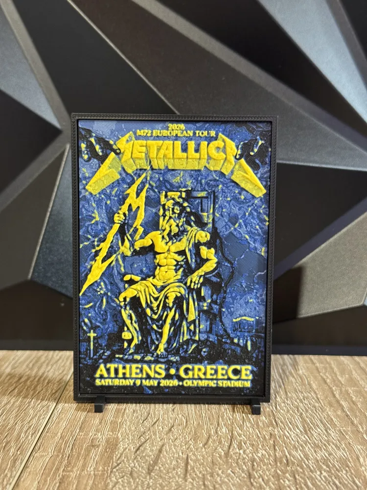 Metallica Zeus - Free 3D Print Model - MakerWorld