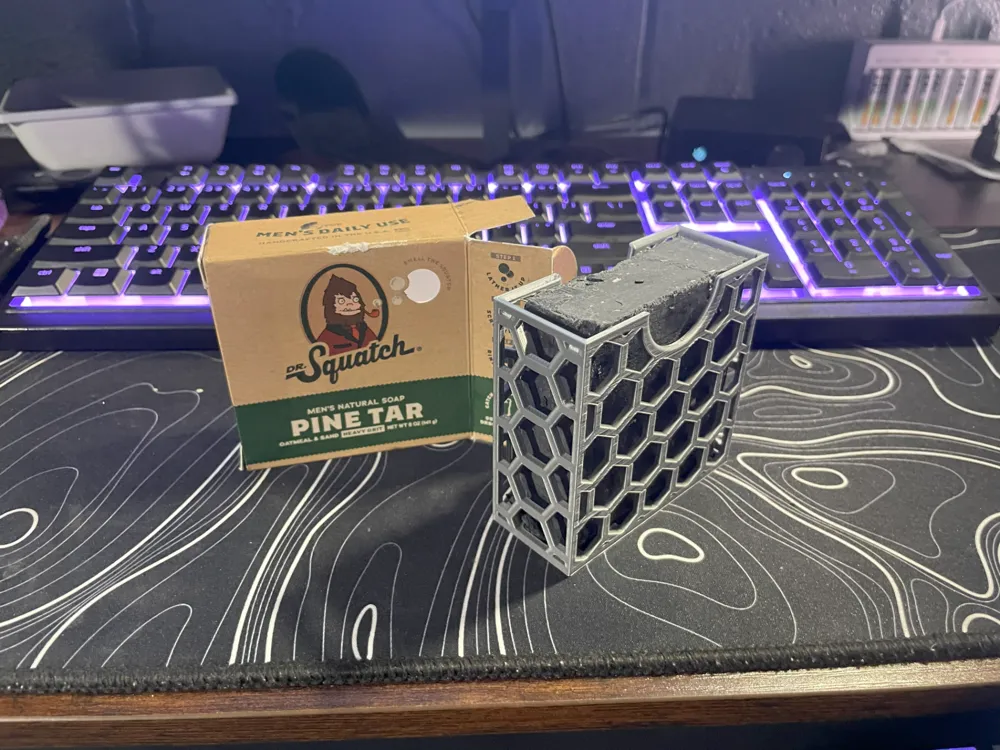 Dr. Squatch Bar Soap Holder by G$ - MakerWorld