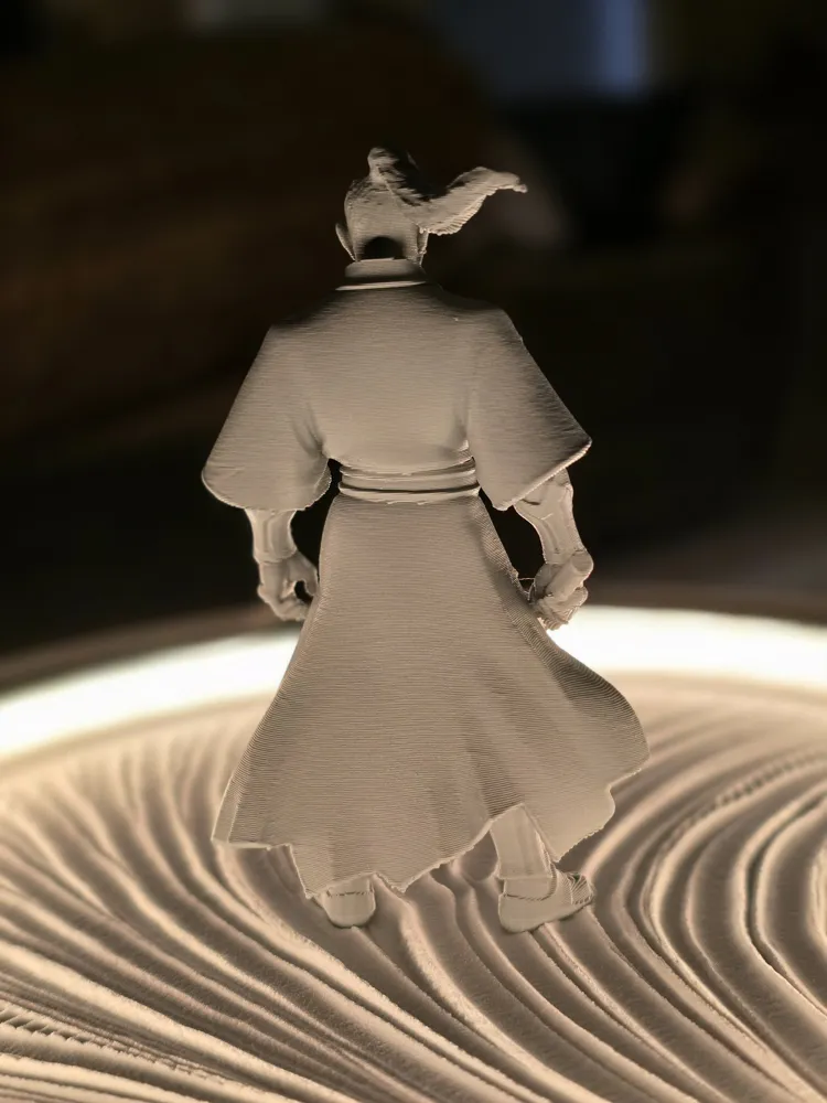 Cyber Ronin Figurine by NotR92 MakerWorld: Download Free 3D Models