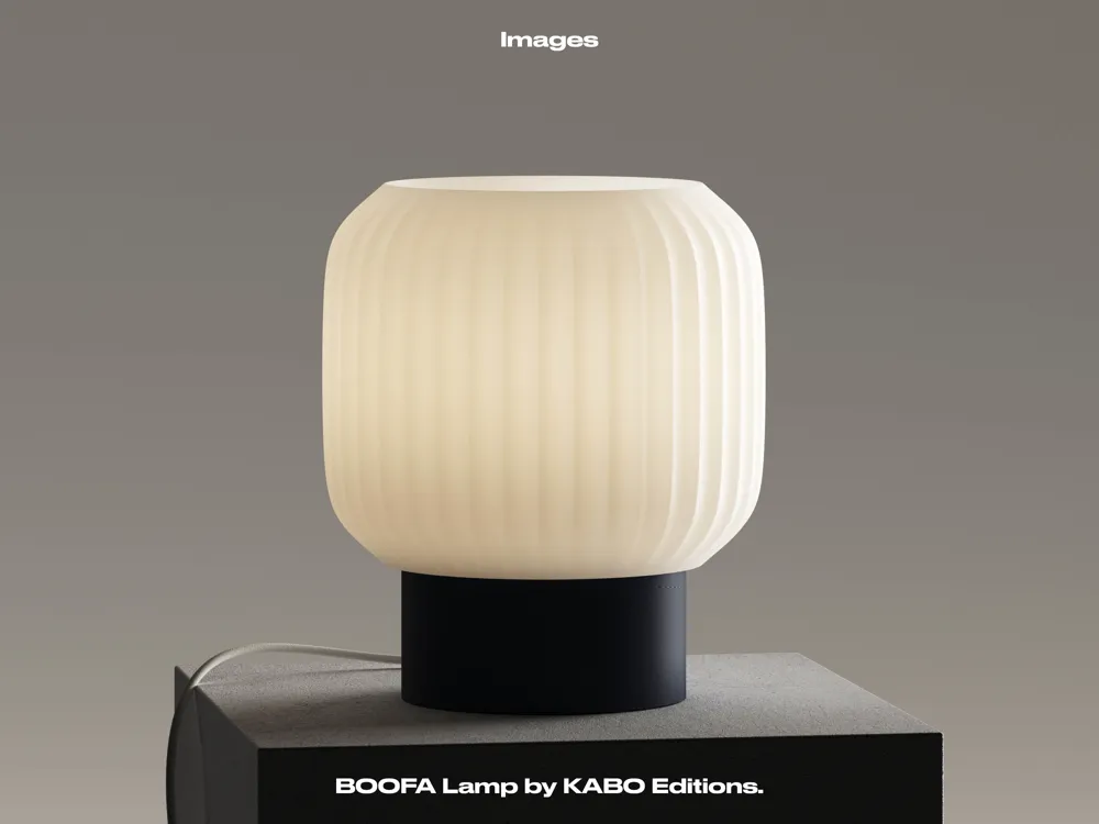 BOOFA - Table Lamp by KaboEditions MakerWorld: Download Free 3D Models