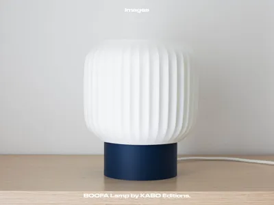BOOFA - Table Lamp by KaboEditionsMakerWorld: Download Free 3D Models