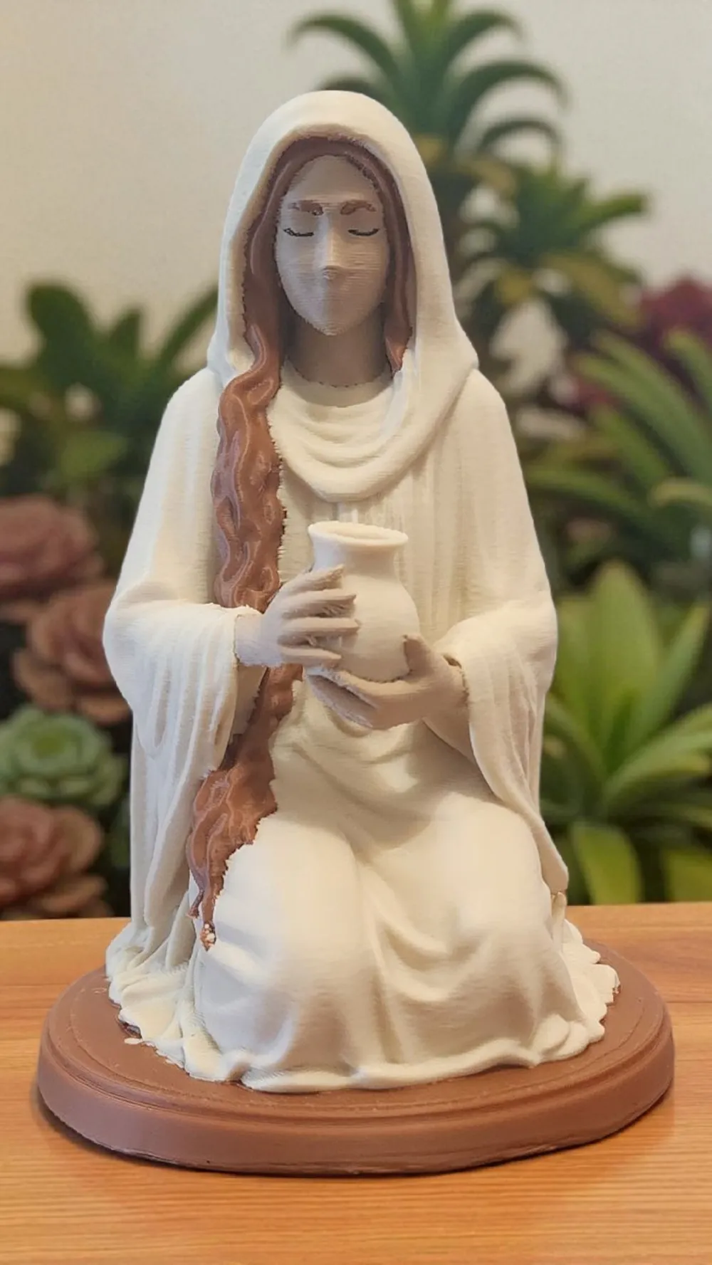 Mary Magdalen Statue - Free 3D Print Model - MakerWorld
