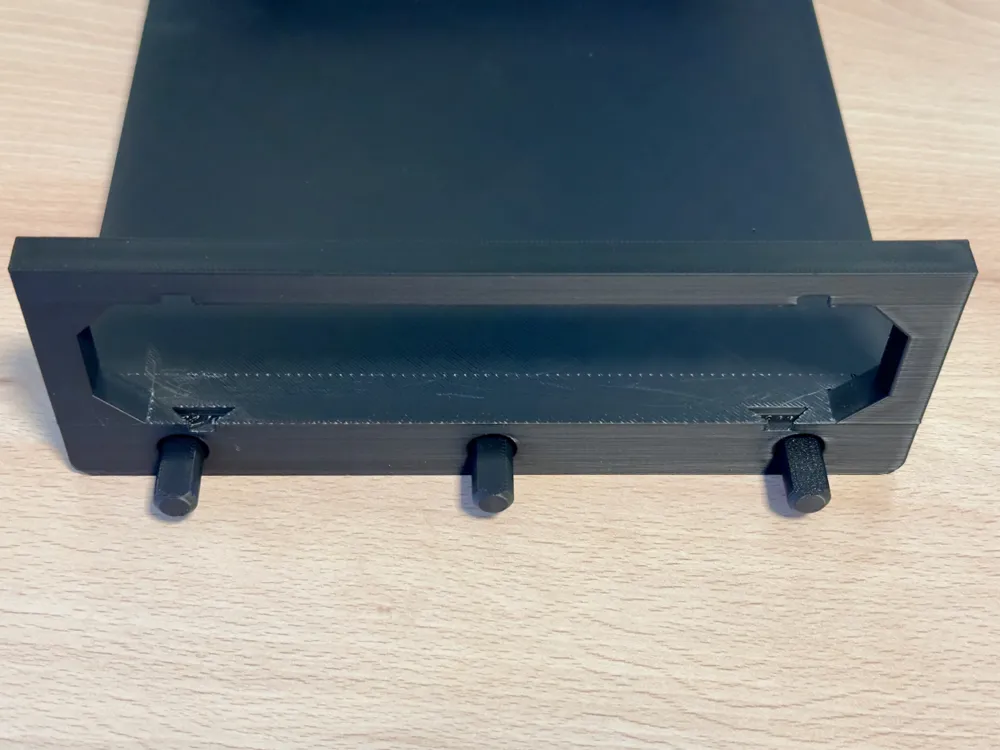 Large under monitor desk tidy with drawers by RegalEng - MakerWorld
