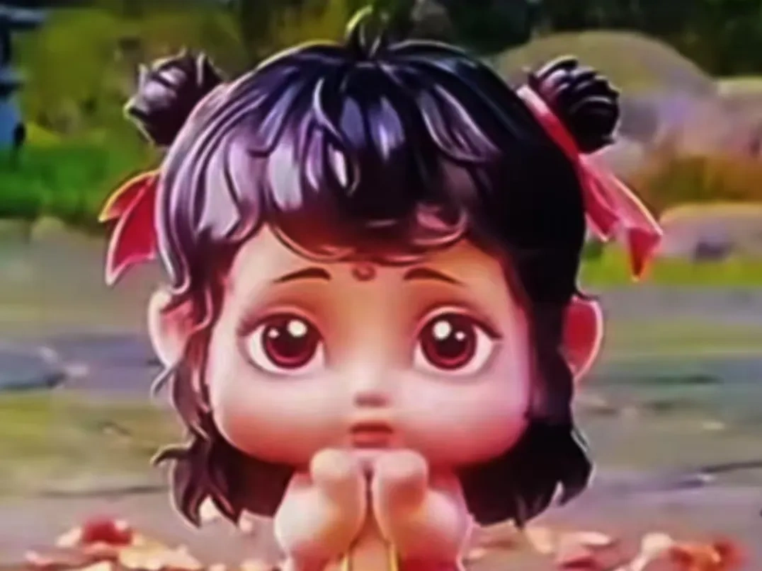 A cute, reimagined version of Nezha's lotus-root body, inspired by the ...