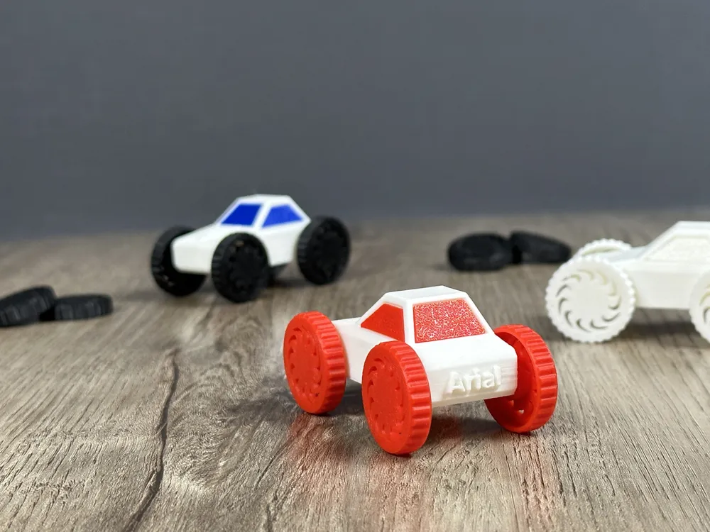 Voiture jouet DIY – Modèle imprimé en 3D à emboîtement pour enfants ...