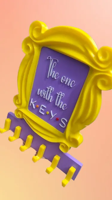 Friends Frame Key Holder by Maximus_Prime MakerWorld: Download Free 3D ...