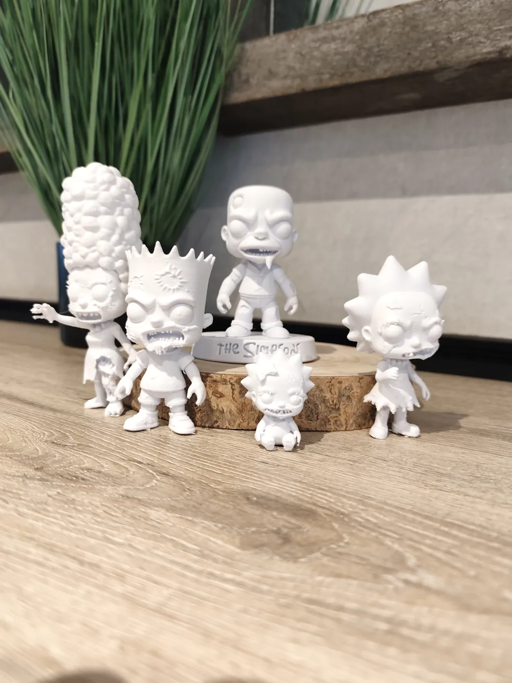 The Simpsons - Undead Series Chibi - Free 3D Print Model - MakerWorld