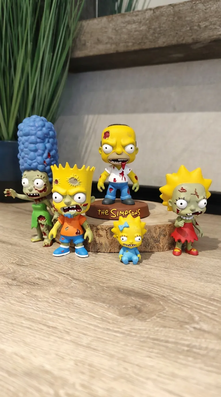 The Simpsons - Undead Series Chibi - Free 3D Print Model - MakerWorld