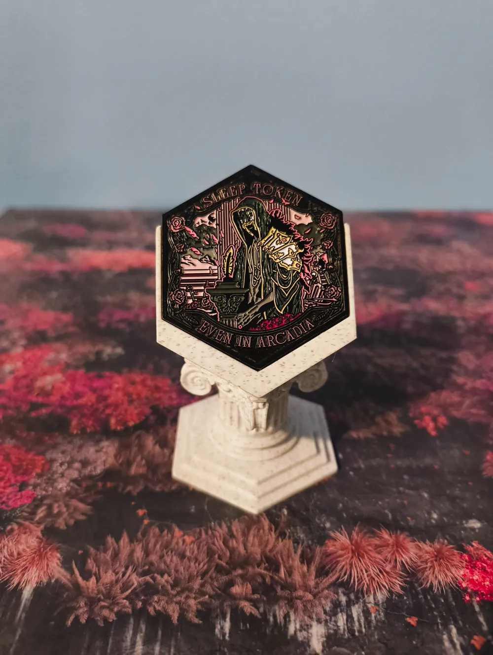 Sleep Token Coin Holder (Arcadian Pillar) by The_Wild_Vessel MakerWorld ...