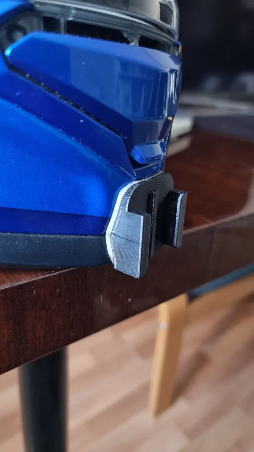 GoPro chin mount for HJC RPHA 71 helmet by RaDReS - MakerWorld