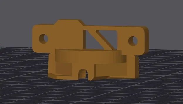 Ender 3 V3 SE Spine cable Clamp to Spine Remixed by Dr. Layer - MakerWorld