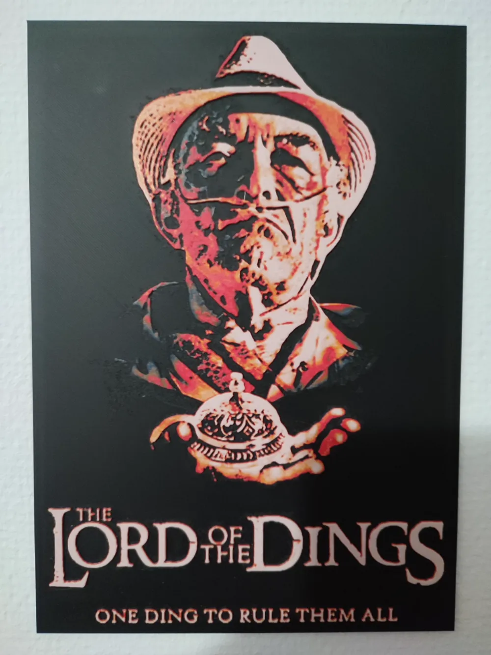 6-color HueForge Lord Of The Dings Breaking Bad by a.vdh_1983 - MakerWorld