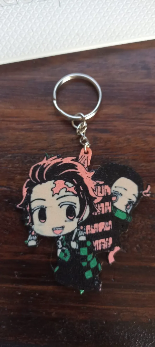 Tanjiro keychain by Morphos3d - MakerWorld