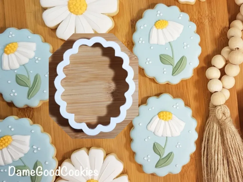 Cookie Cutter, Oval Scallop - Free 3D Print Model - MakerWorld