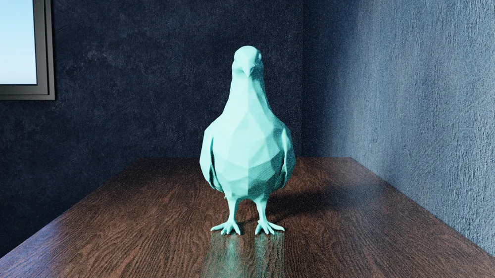 Low Poly Taube – Kostenloses 3D-Druckmodell – MakerWorld