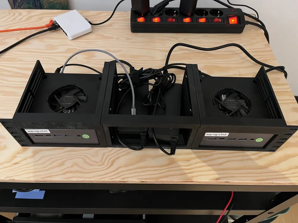 Mini-Server-Cluster 19" Rack Mount by JoHighness MakerWorld: Download ...