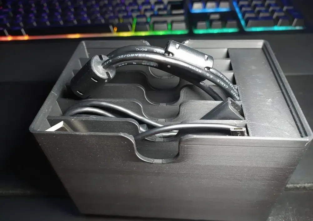 Gridfinity cable organizer by EinfachFelix - MakerWorld