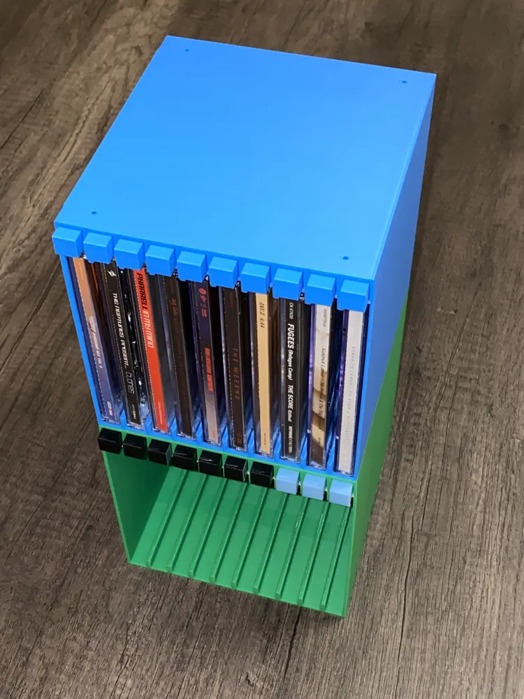 Retro Case | XBOX PlayStation Blue-ray | Stackable - Free 3D Print ...