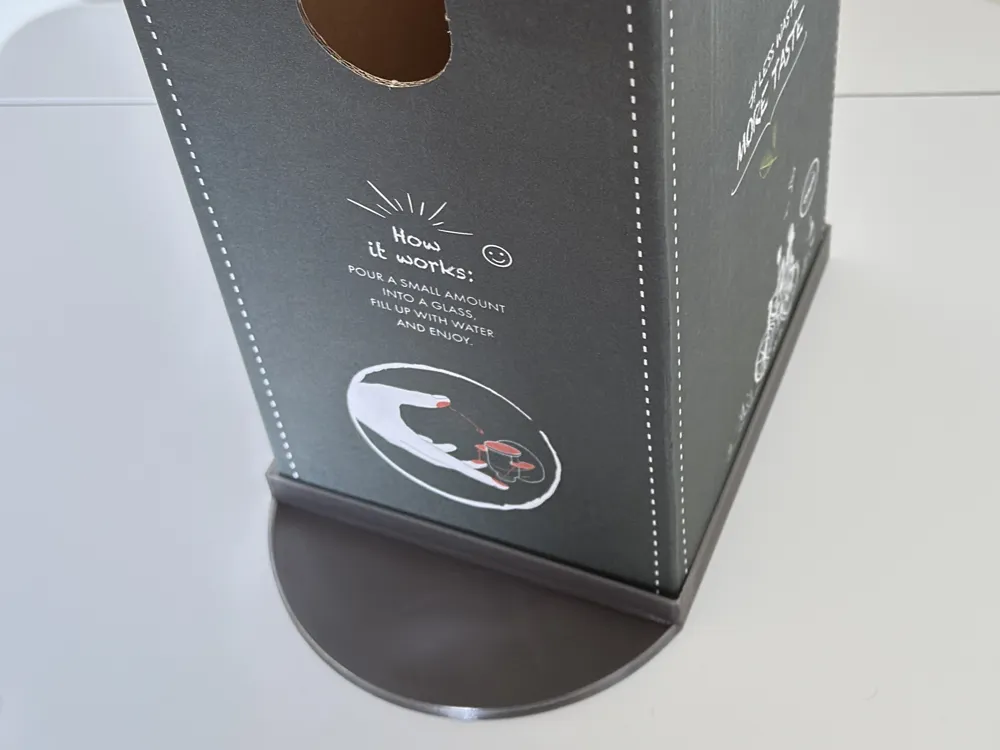 JUICE-BOX Drip Tray with Holder by Peter. MakerWorld: Download Free 3D ...