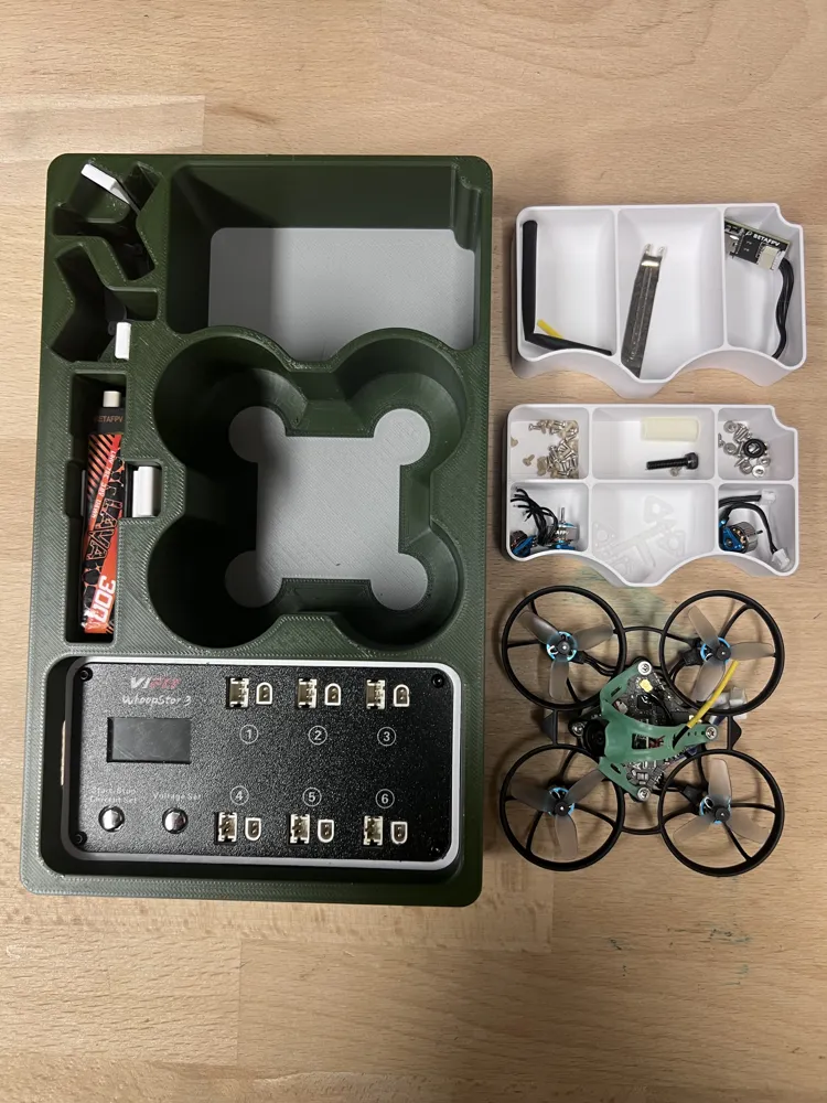 65mm Whoop transport and storage box - Free 3D Print Model - MakerWorld