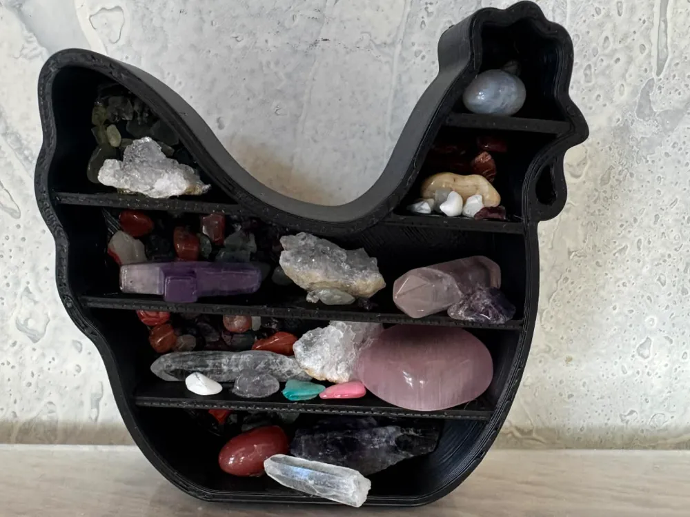 Chicken display shelf - Free 3D Print Model - MakerWorld
