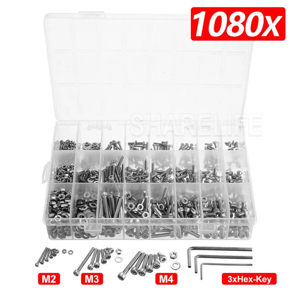 Gridfinity Set - Assorted Bolt Kit by JCDesign MakerWorld: Download ...