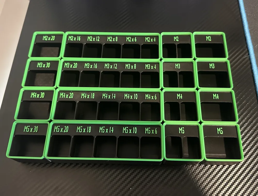 Gridfinity Set - Assorted Bolt Kit by JCDesign MakerWorld: Download Free 3D Models