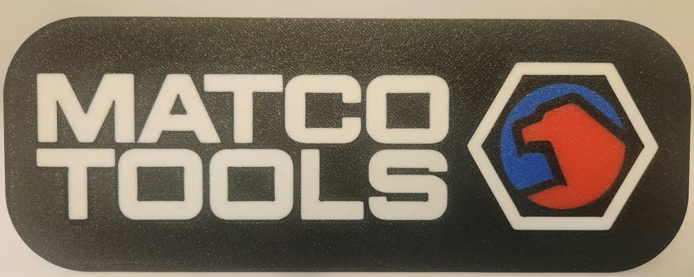 Matco Oval And Square Logo Plates by Imagine Designs Ink - MakerWorld