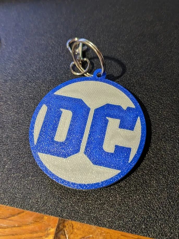 DC Comics Keychain by aggarber - MakerWorld