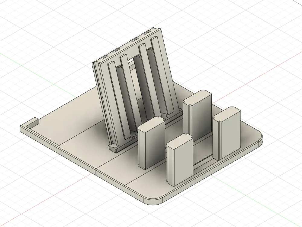 Nintendo Switch 1 Joycon and Stick Holders - Free 3D Print Model ...