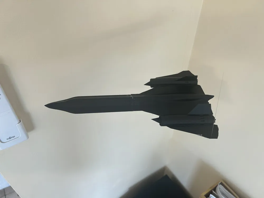 sr-71 model plane - Free 3D Print Model - MakerWorld