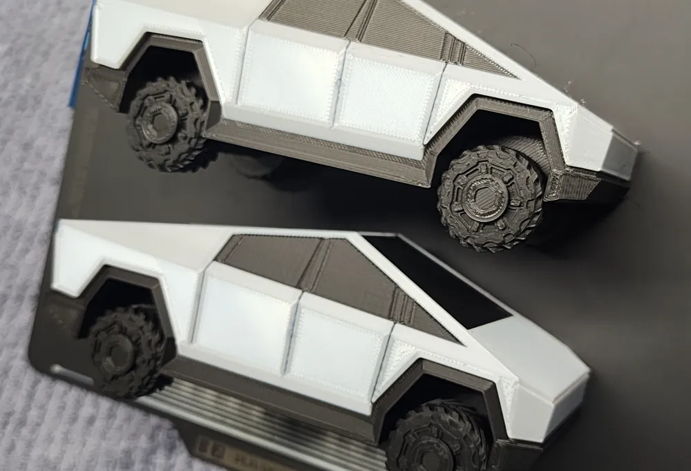CYBERTRUCK - Print in Place PLUS Remixed by Triple G Workshop - MakerWorld