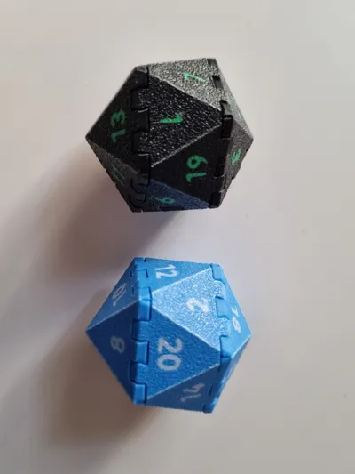 D20 Kitcard Jumbo V1 by Tjoene MakerWorld: Download Free 3D Models