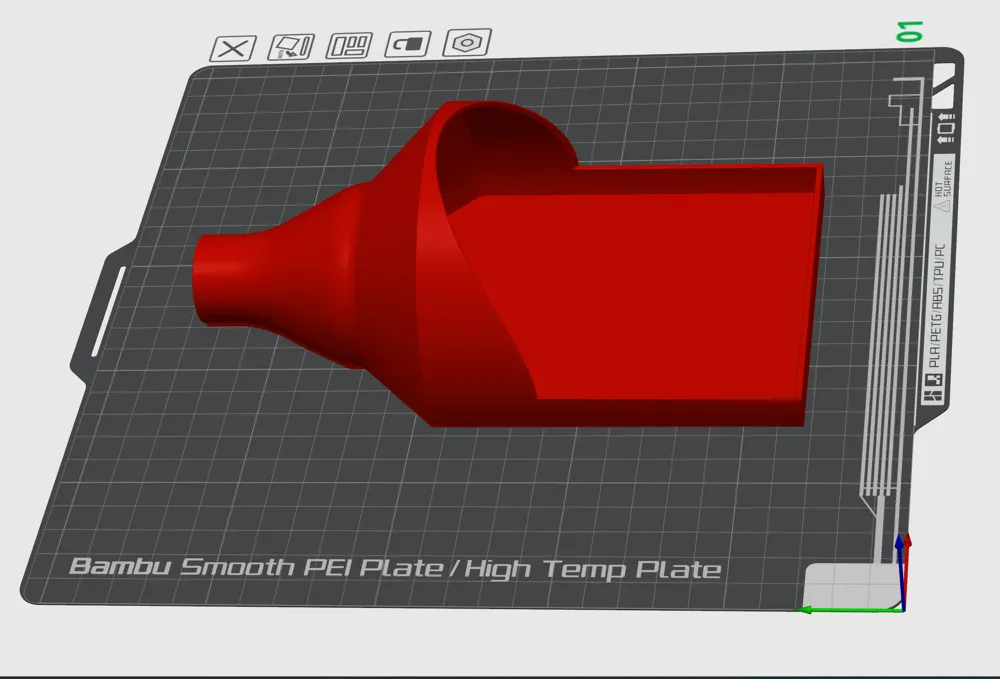 Sorting Tray with Integrated Funnel - Free 3D Print Model - MakerWorld